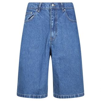 Arte Round Pocket Denim Short - - Shorts - Herren - Blau - W34
