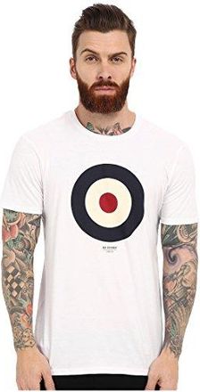 Ben Sherman MB12872 T-Shirt, Blanc (Bright A47), XL Homme