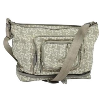Celine Pre-owned Cuir sacs-celine - Femme - Pre-owned - Gris - Taille: ONE Size