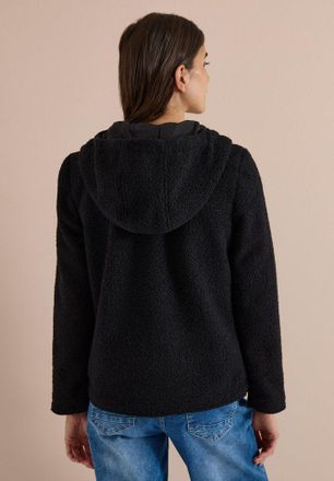Cecil Fellimitatjacke in Woll-Optik