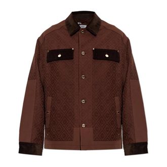 Casablanca Monogram Jacket - - Jackets - Herren - Braun - XL