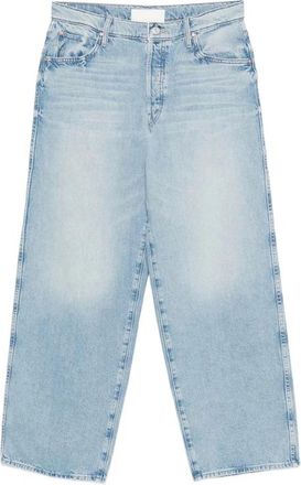 Mother Femme, Jeans, Bleu, Taille: W24 The Delinquent Button Nerdy