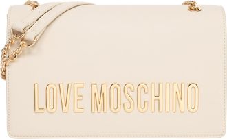 Love Moschino Damen Jc4192pp1i Schultertasche, Elfenbein