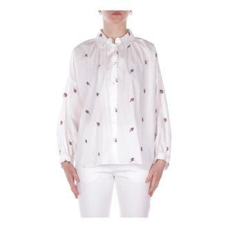 Max Mara Damen, Blusen & Hemden, Wei&szlig;, 2XLGr&ouml;&szlig;e
