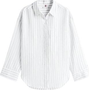 Tommy Hilfiger Chemise ray&eacute;e en lin