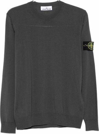 Stone Island Pull Col Rond - Taupe