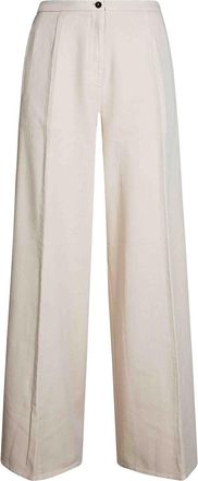 Forte_Forte Pantalons D&eacute;contract&eacute;s - Blanc