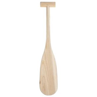 Cabilock Pagaie D&eacute;corative En Bois Massif 50Cm Ornement Suspendu Pour Mur Accessoire De Bricolage Artisanat &Eacute;l&eacute;ment De D&eacute;coration Int&eacute;rieure Maison