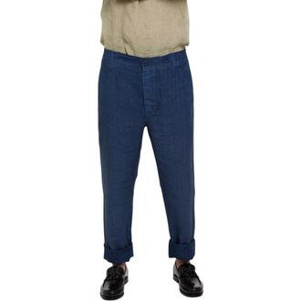 120% Lino Herren, Hosen, Blau, SGr&ouml;&szlig;e