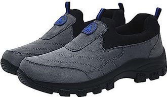 Generic Chaussures de randonnée pour homme - Extra larges - Antidérapantes - Respirantes - Chaussures de marche - Chaussures de loisirs - Résistantes à lusure