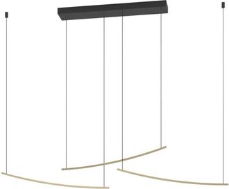 Eglo Suspension Villeggi noir avec or - 902167