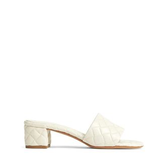 Bottega Veneta Femme, Chaussures, Blanc, Taille: 37 1/2 EU Sandalo