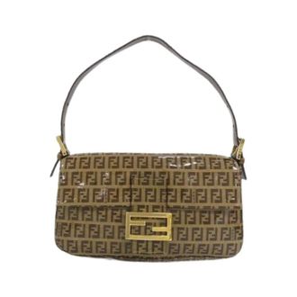 Fendi Sac Bandouli&egrave;re Pre-owned en Toile PVC - Femme - Pre-owned - Brun - Taille: ONE Size
