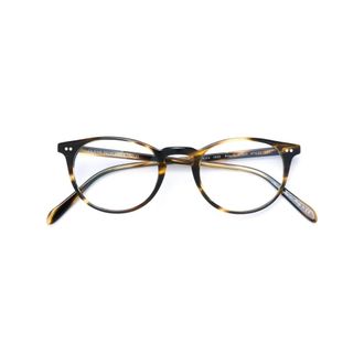 Oliver Peoples unisex, Accessoires, Brun, Taille: 49 MM Monture Optique