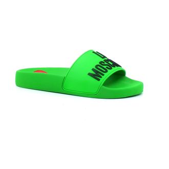 Love Moschino Rubber Slides - - Shoes - Damen - Gr&uuml;n - 37 EU