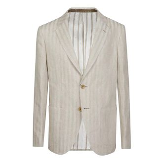 Etro Roma Sport Einreiher-Sakko - - Jackets - Herren - Beige - XL