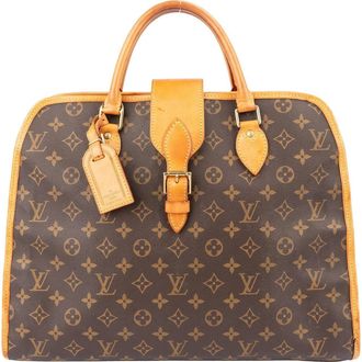 Louis Vuitton Crossbody Bags - Louis Vuitton Canvas Monogram Rivoli Handbag - Gr. unisize - in Braun - f&uuml;r Damen