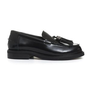 Poesie Veneziane Schwarze Quasten Loafer Schuhe - - Shoes - Damen - Schwarzk - 36 EU