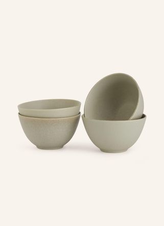 Broste Copenhagen Broste Copenhagen 4er-Set Schalen Nordic Marsh gruen