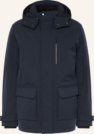 Bugatti Parka Mit Abnehmbarer Kapuze blau