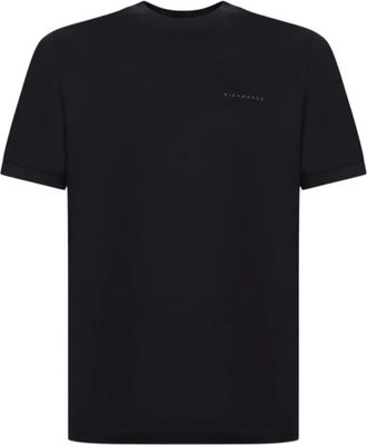 John Richmond Homme, Tops, Noir, Taille: XL T-shirt Logo Edition