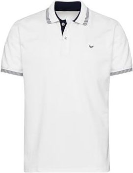 Trigema 627621125 Polo, Blanc, XXL Hommes