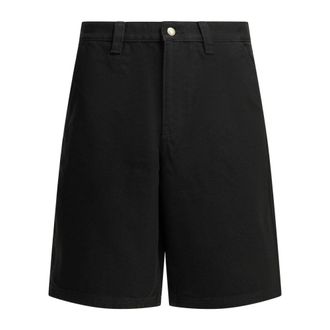 St&uuml;ssy Short de travail en toile - Homme - Shorts - Noir - Taille: W28