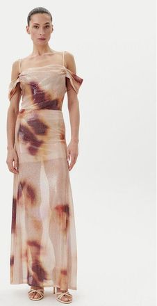 Eleh Abendkleid ESS250125 Beige Regular Fit