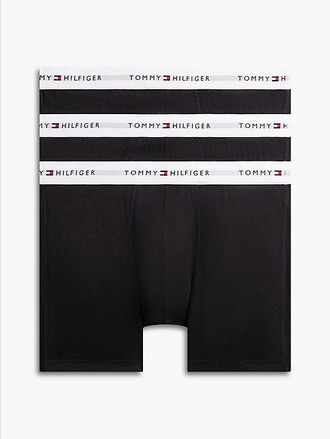 Tommy Hilfiger Lot de 3 boxers &agrave; ceinture contrast&eacute;e