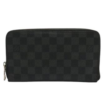 Louis Vuitton Pre-owned Zippy Organizer Damier Graphite Lange Geldb&ouml;rse - - Pre-owned - Herren - Schwarzk - ONE SIZE