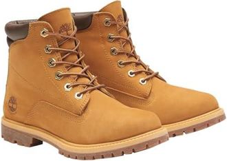 Timberland Bottines pour femme 6 pouces Waterville waterproof, Miel, 37.5 EU