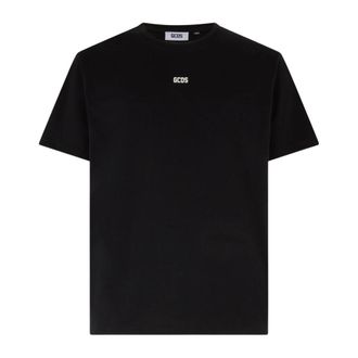GCDS Cotton Logo T-shirt - - Tops - Herren - Schwarzk - XS