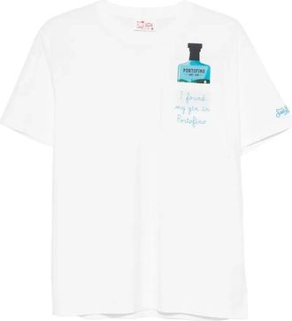 MC2 Saint Barth Homme, Tops, Blanc, Taille: M Austin T-shirt