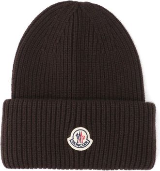 Moncler Virgin Wool And Cashmere Beanie
