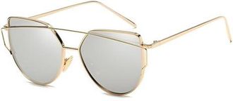 Generic Lunettes de soleil oeil de chat classiques 2026 pour femmes, lunettes de soleil oeil de chat en métal pour femmes, lunettes de soleil vintage effet mi