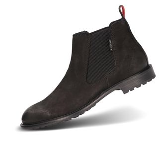 Bugatti Herren Chelsea Boots, Männer Stiefeletten,uebergangsschuhe,uebergangsstiefel,Schlupfstiefel,flach,Stiefel,Bootee,schwarz (1000),43 EU / 8.5 UK