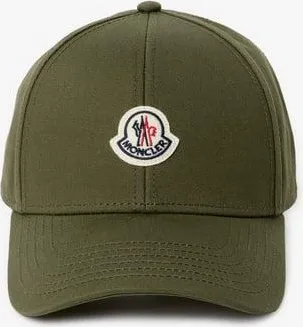 Moncler Casquette brod&eacute;e en coton