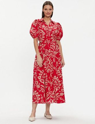 Liu Jo Hemdkleid MA4084 T3905 Rot Regular Fit