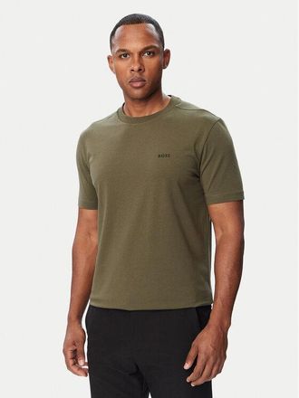 HUGO BOSS T-Shirt Tee 50506373 Gr&uuml;n Regular Fit