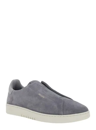 Axel Arigato Mens Sneakers Dice Grey Suede Trainers