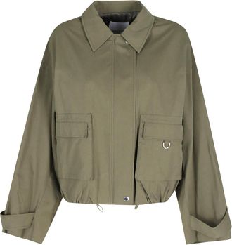 Isabelle Blanche Femme, Vestes, Vert, Taille: 40 FR Bomber Jacket