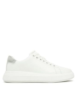 Calvin Klein Sneakers Cupsole Lace Up - Suede Bt HW0HW02404 Wei&szlig;