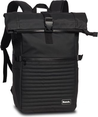 Bench Rucksack Laptoprucksack mit Laptopfach Hydro Backpack Black schwarz