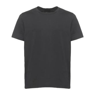 Dondup Homme, Tops, Noir, Taille: L T-shirt en coton avec logo