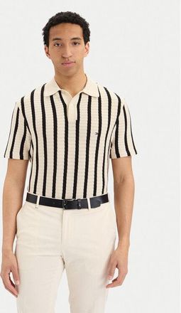 Tommy Hilfiger Poloshirt MW0MW42770 Creme Regular Fit