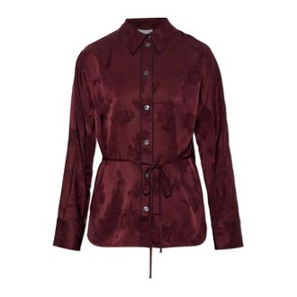 Ganni Femme, Blouses et Chemises, Rouge, Taille: 40 FR Chemise &agrave; motif floral