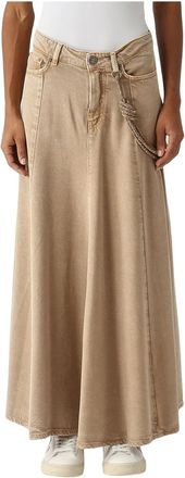 Pinko Pinko, Femme, Jupes, Beige, Taille: 40 FR Jupe Hurghada