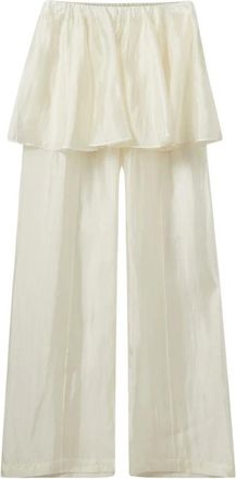 The Garment Femme, Pantalons, Beige, Taille: 36 FR Wide Pantalons