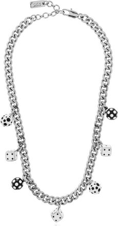 Marc Jacobs Femme, Accessoires, Gris, Taille: ONE Size Dice Charm Necklace