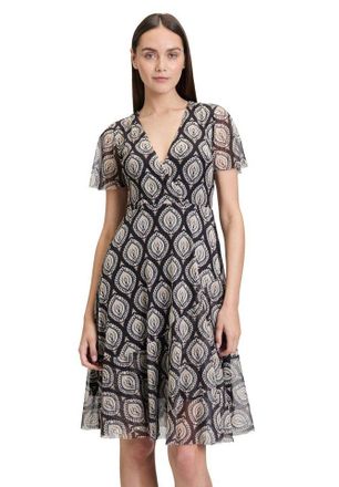 Cartoon Volantkleid Damen mit R&uuml;schen